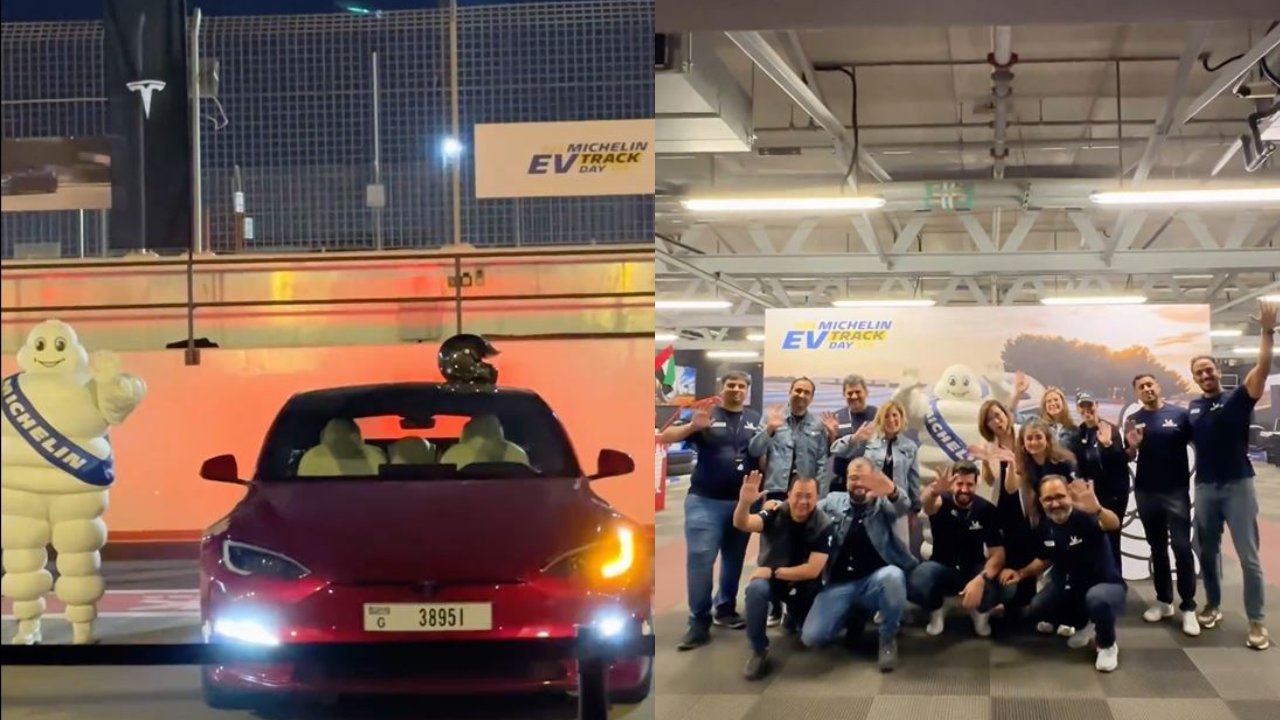 StriveME - حلبة دبي أوتودروم تستضيف يوم ميشلان للمركبات الكهربائية